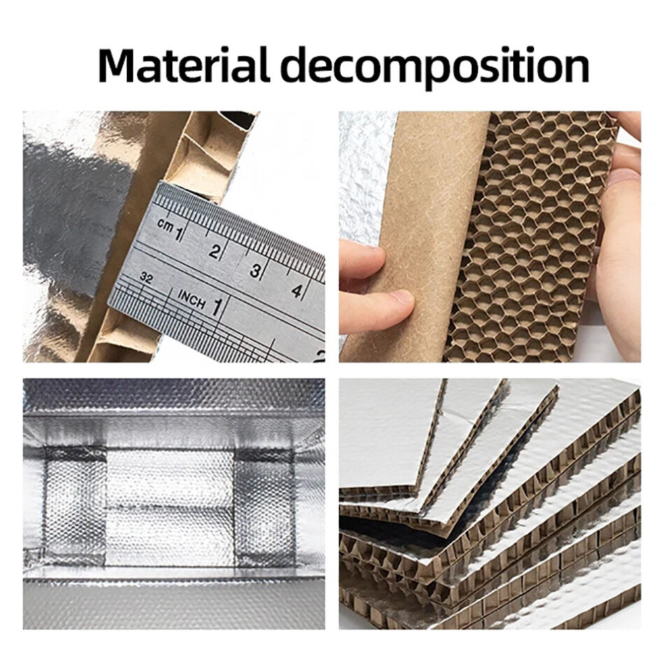 Thermal Insulated Meat Frozen Food Packing Cardboard Box For Cold Chain ...