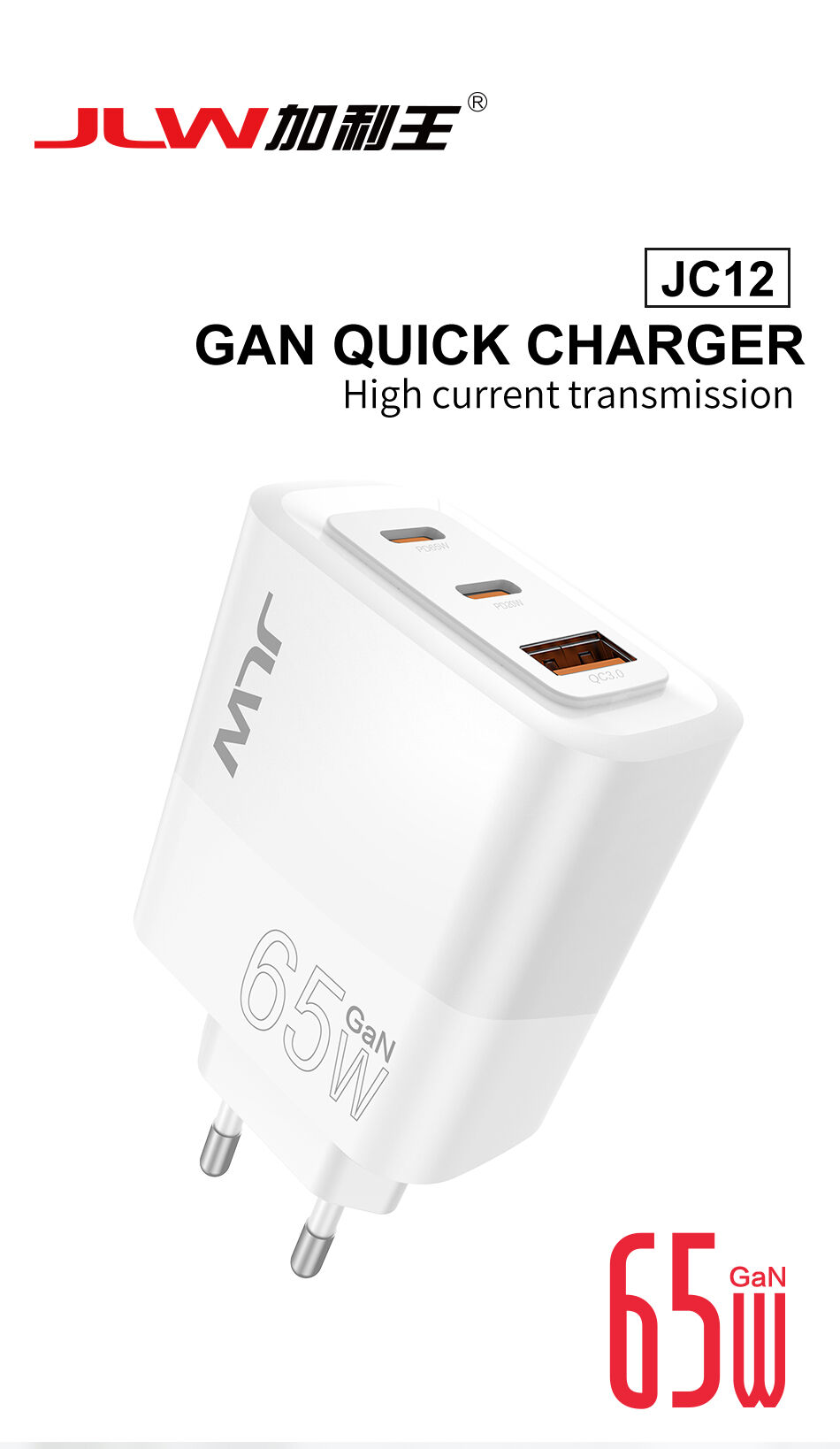 Buy China Wholesale 65w Gan Usb C Charger Type-c Fast Charging For ...