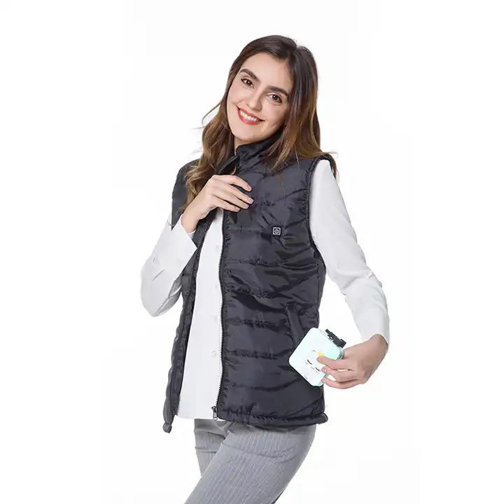 Buy Wholesale China New Design Winter Ladies Heated Vest 13 Heating ...