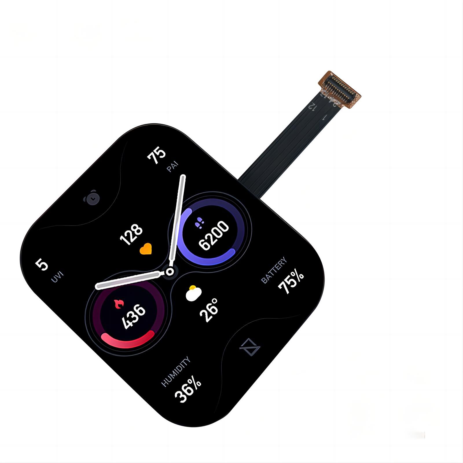 Buy China Wholesale 1.96inch Square Amoled Lcd Panels Qspi/mipi ...