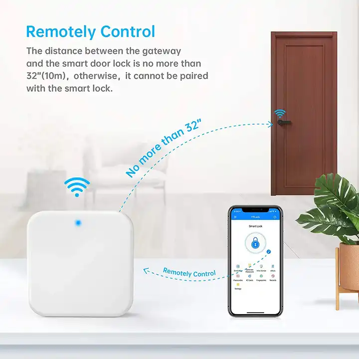 Smart Wireless Gateway Hub For Smart Home Locks Tt Lock App Control ...