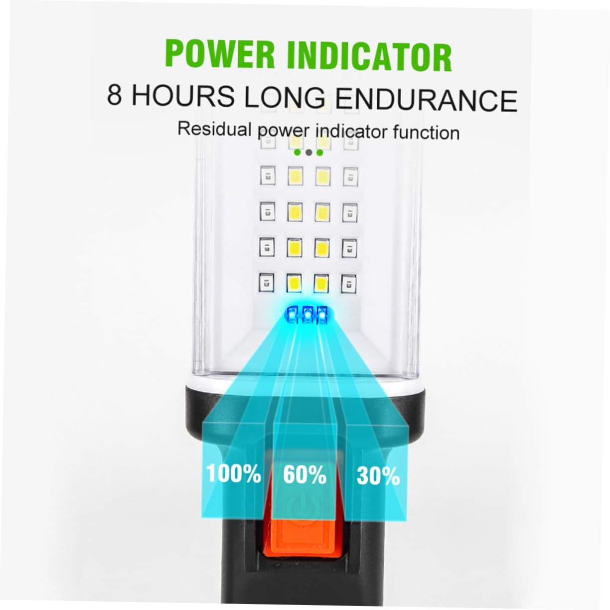 Lamp Auto Inspection Light Aluminum Alloy Maintenance Flashlight ...