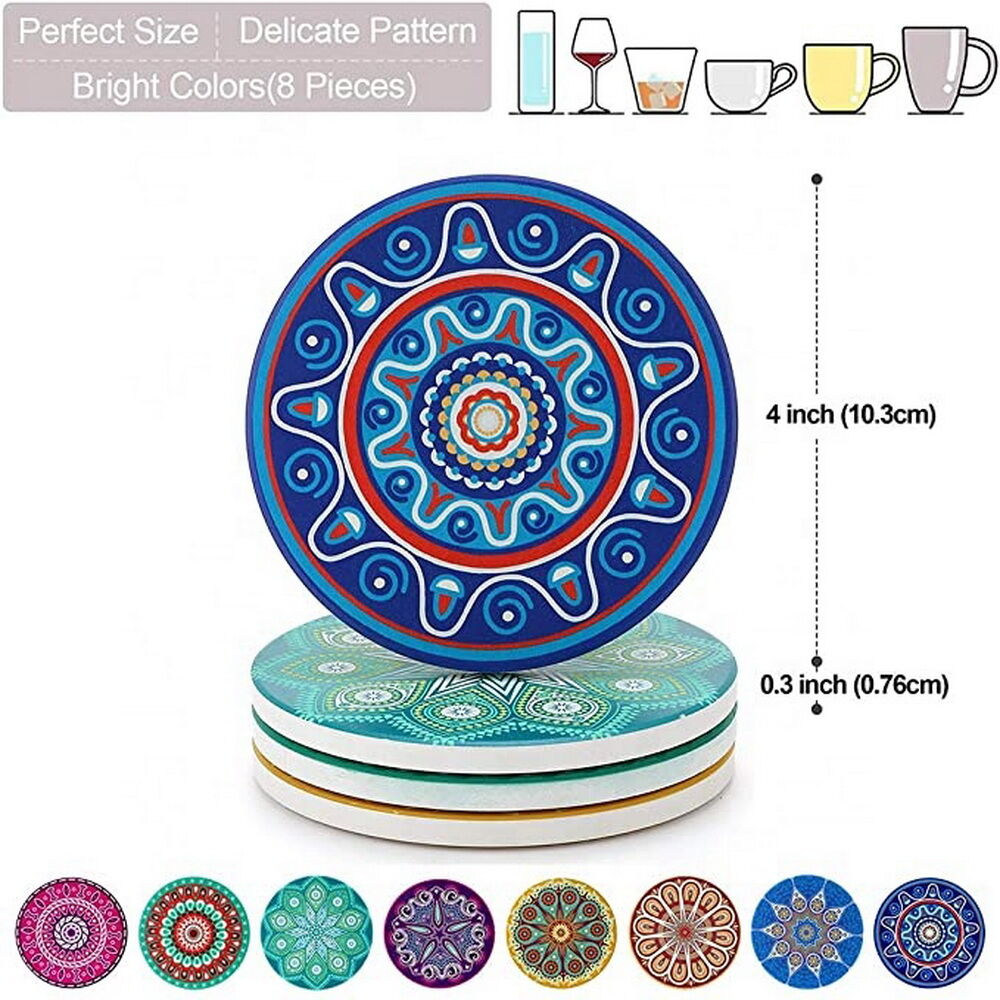 Buy Wholesale China Coaster For Drinks Ceramic Absorbent Coasters With ...