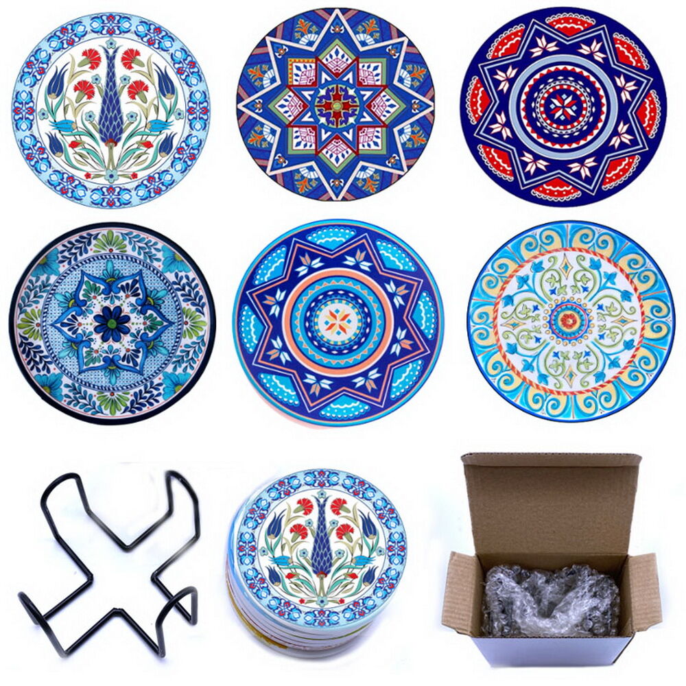 Buy Wholesale China Hot Selling Absorbent Ceramic Coasters 4" Diameter ...