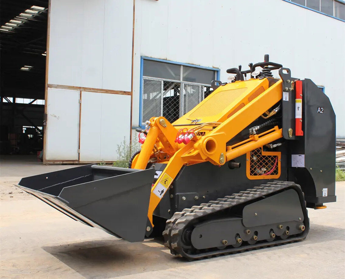 Ce Approved Rubber Track Loaders Mini Skid Steer Loader With Epa Diesel ...