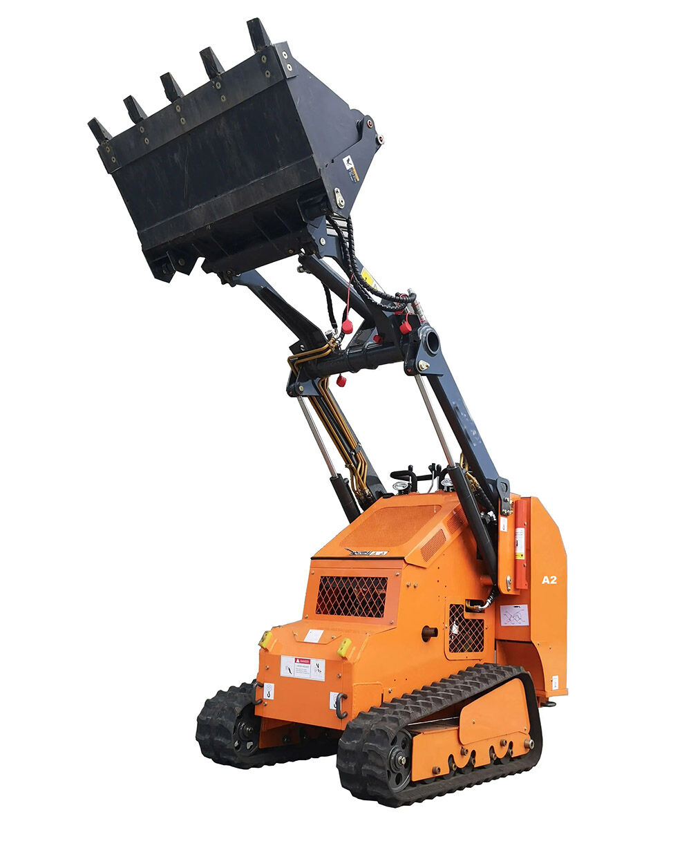 Ce Approved Rubber Track Loaders Mini Skid Steer Loader With Epa Diesel ...