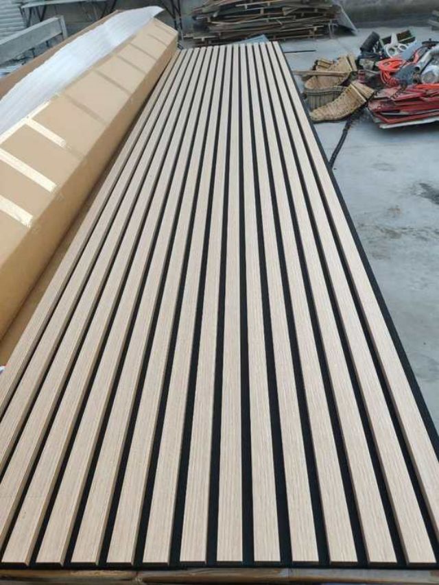 Buy Wholesale China Akupanel Wooden Slatted Sound Absorbing Proofing ...