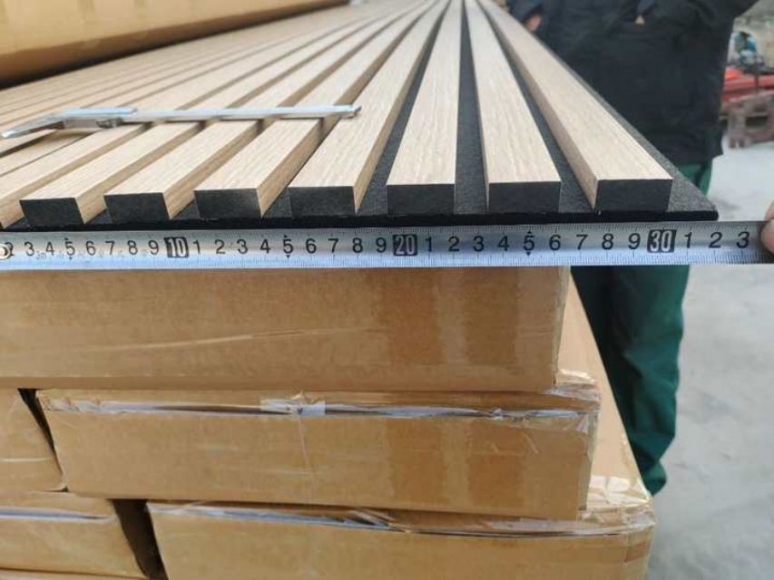 Buy Wholesale China Akupanel Wooden Slatted Sound Absorbing Proofing ...