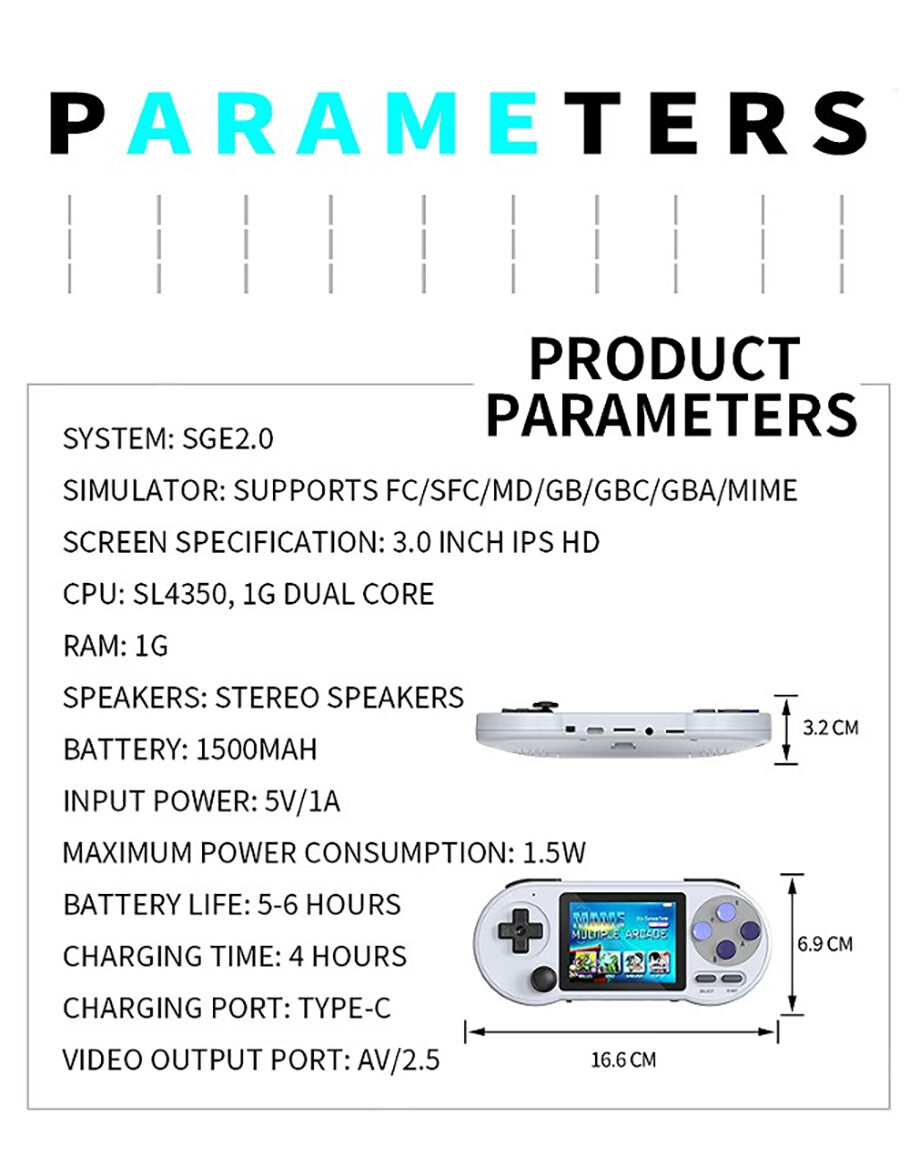 Buy Wholesale China X Sf2000 Handheld Game Console 3 Inch Ips Screen ...