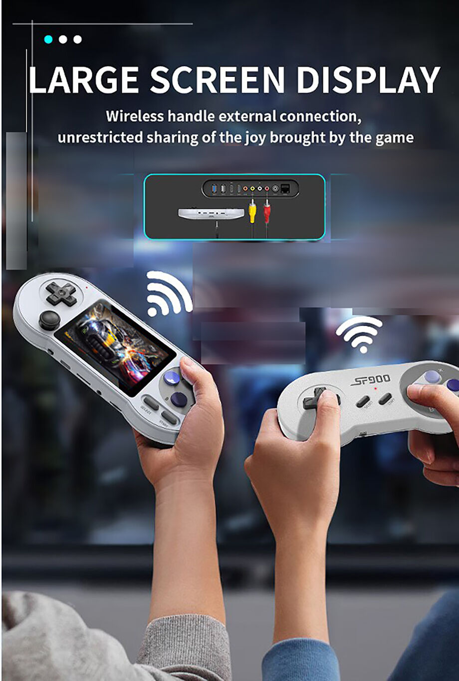 Buy Wholesale China X Sf2000 Handheld Game Console 3 Inch Ips Screen ...