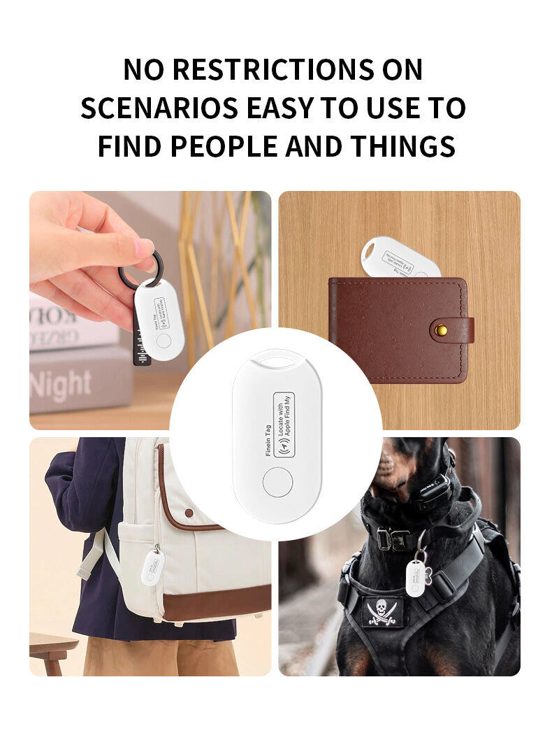 Air Tag Tracking Wallet Personalized Item Locator Remote Wireless Smart ...