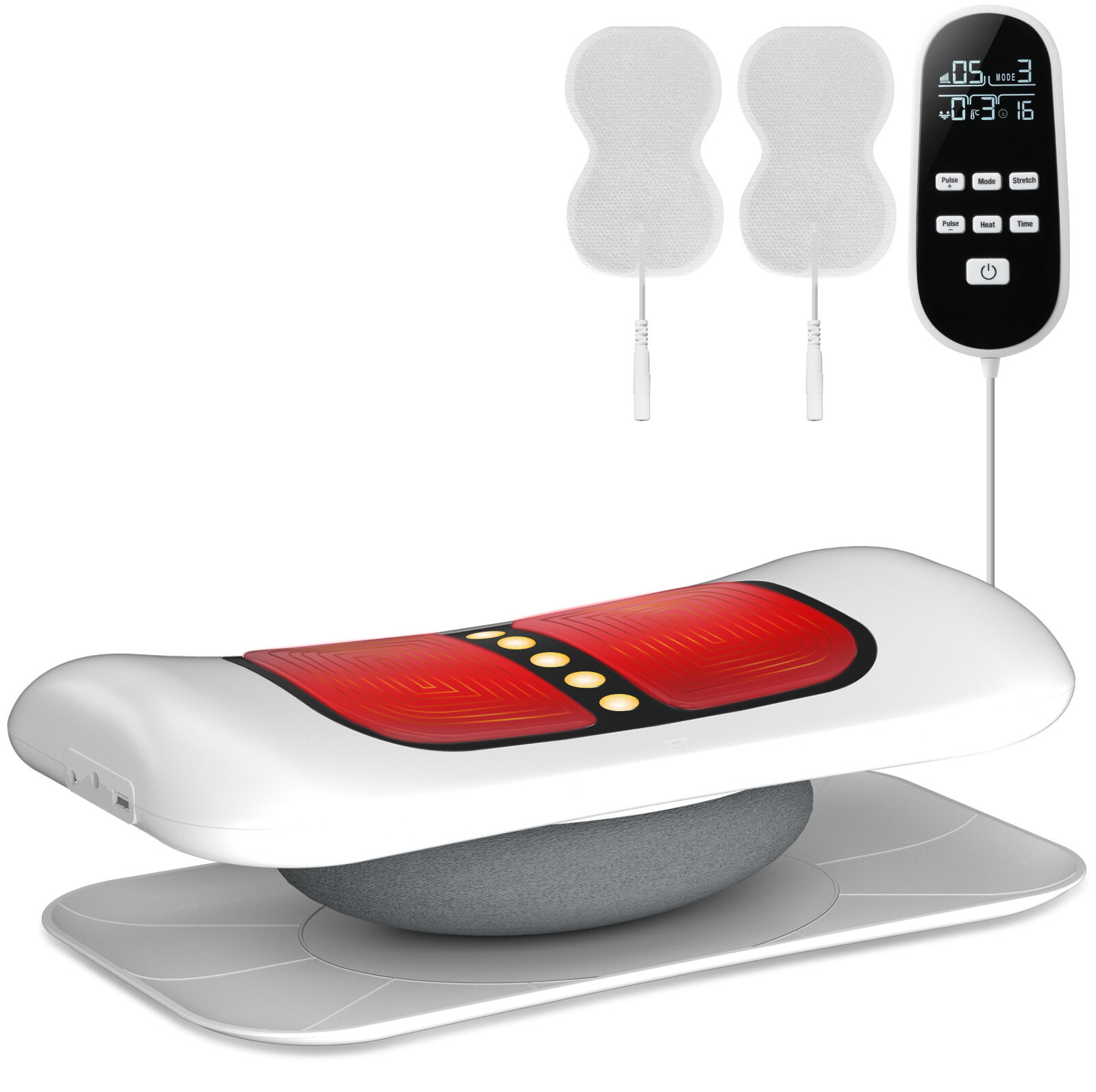 Buy Wholesale China Lower Back Stretching Massager Electric Lumbar ...