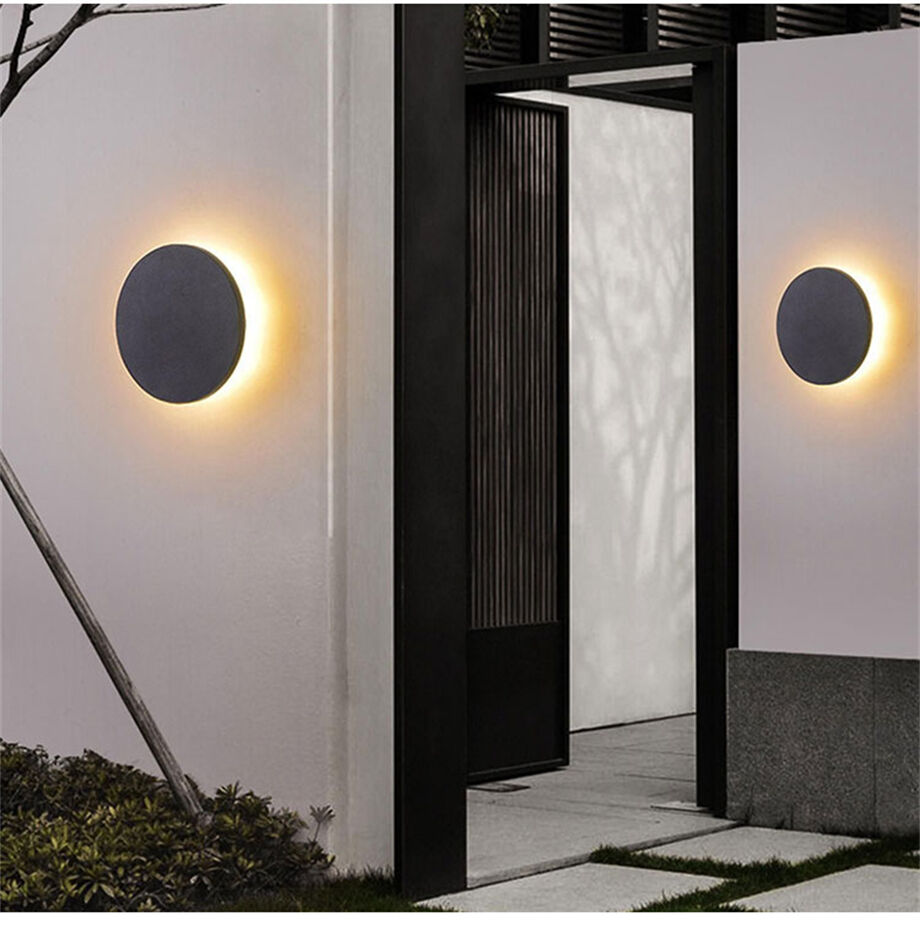 12w Led Square Wall Light Indoor And Outdoor Aluminum 3000k/4000k/5000k ...