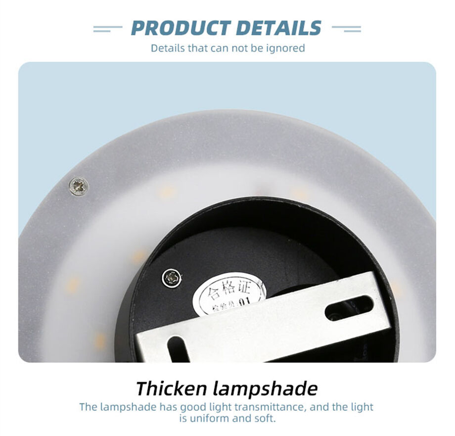 12w Led Square Wall Light Indoor And Outdoor Aluminum 3000k/4000k/5000k ...