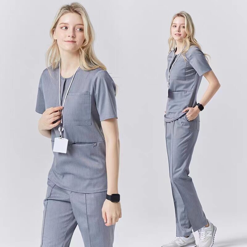 Free Sample Of Surgical Suit Custom Nurse Jacket Men's Hospital Scrubs ...