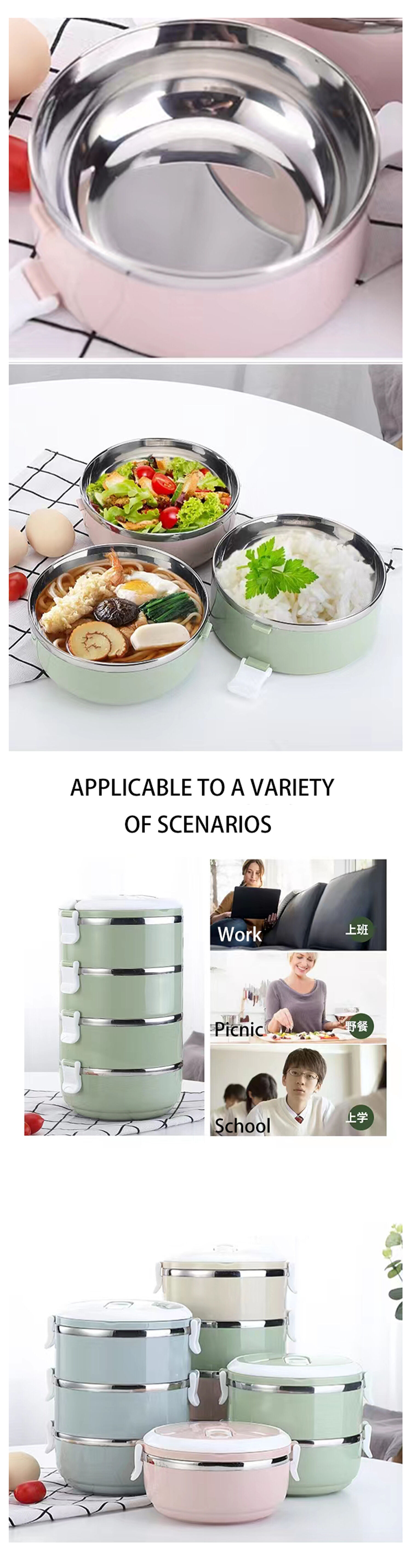 Buy Wholesale China Lunch Box 304 Stainless Steel Compartment Lunch Box ...