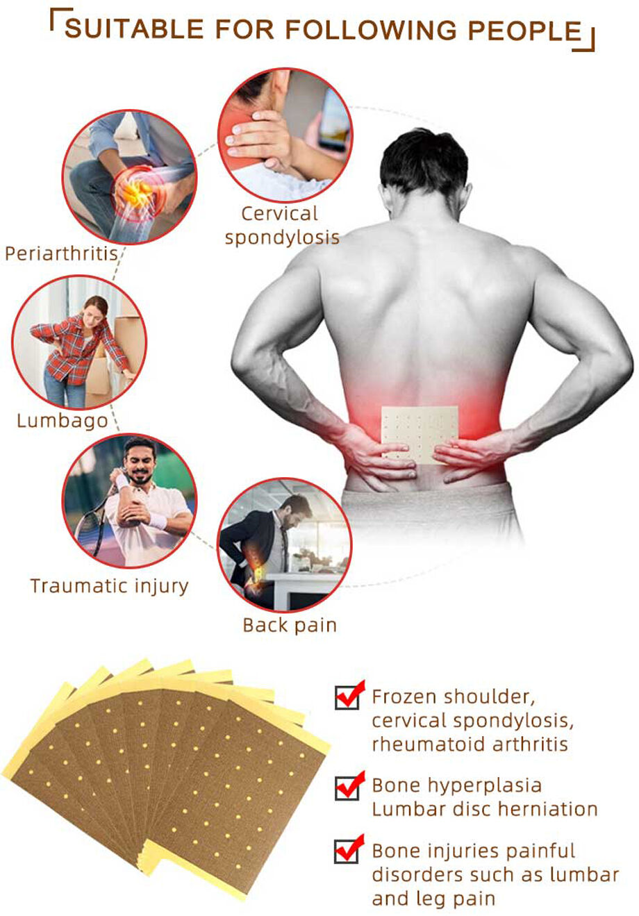 Herbal Smell Pain Relief Patch Pain Relief Patch Capsicum Plaster ...