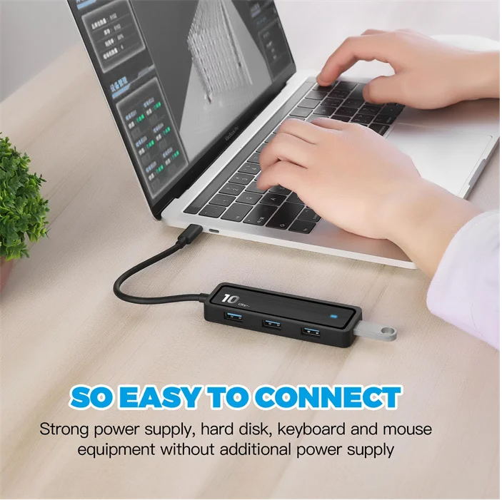 Buy Wholesale China 2023 New Lightweight Usb-c Gen 2 Hub Adapter 6 ...