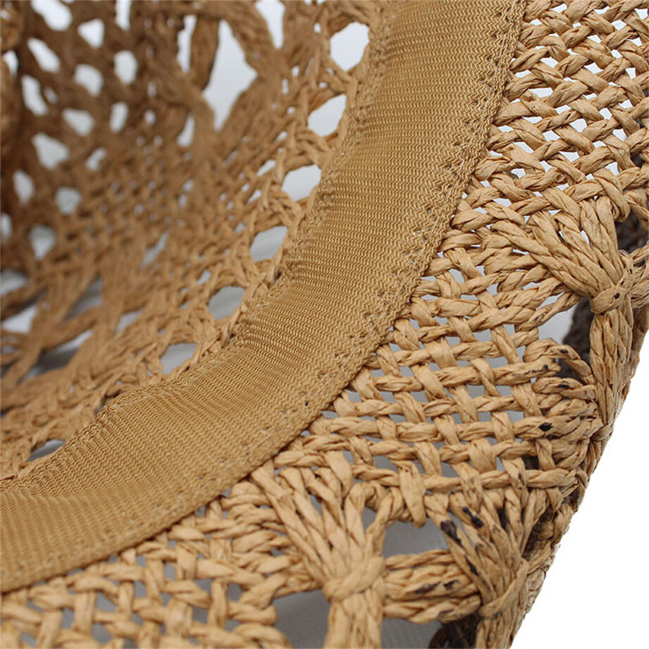 Western Cowboy Hat Male And Female Summer Outdoor Beach Hat Breathable ...