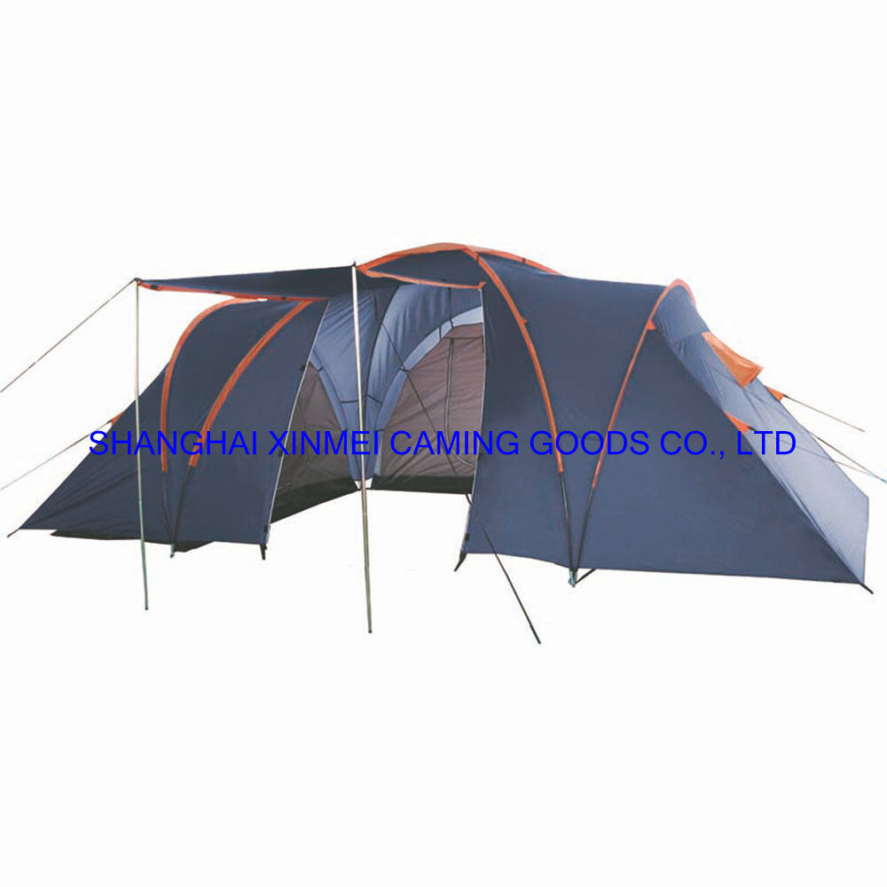 Durable Camping Tent Double Layers 6/9/12 Person Outdoor Tent Family ...