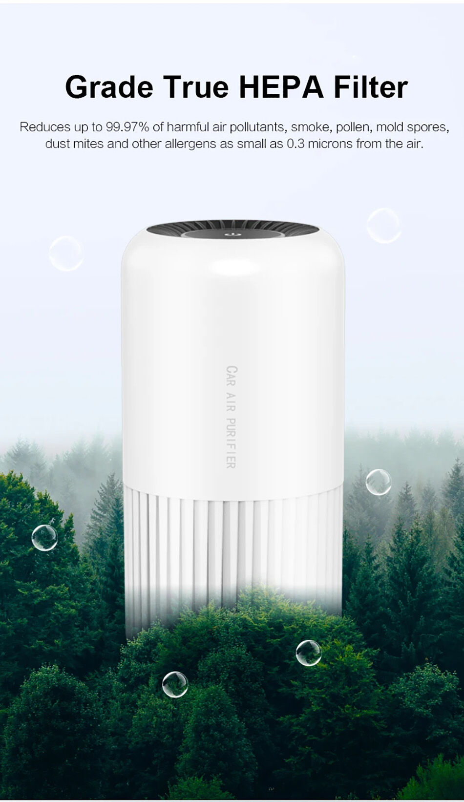 Buy Wholesale China Air Purifiers Kinscoter Air Purifier Air Cleaner ...