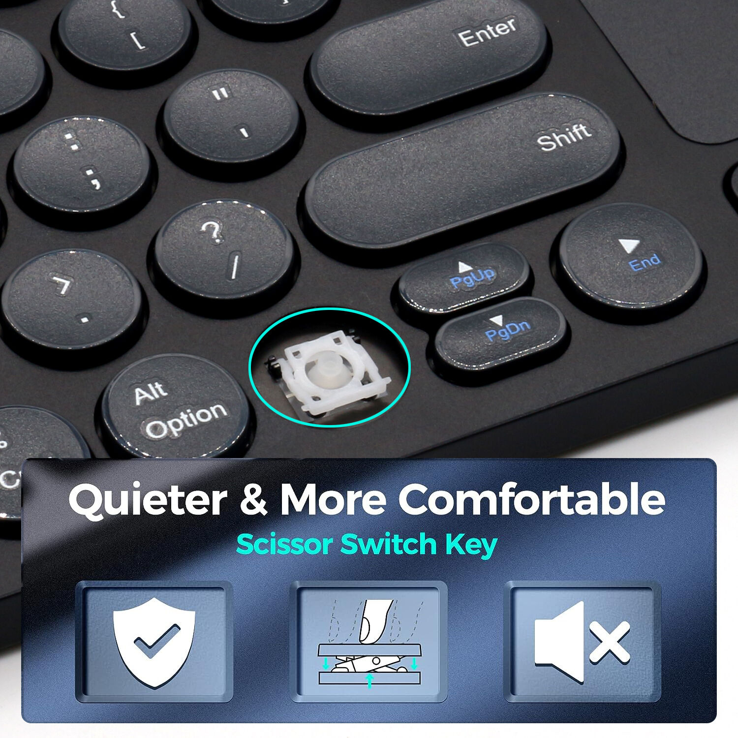 Buy Wholesale China Custom Round Key Wireless Bluetooth Multi-device ...