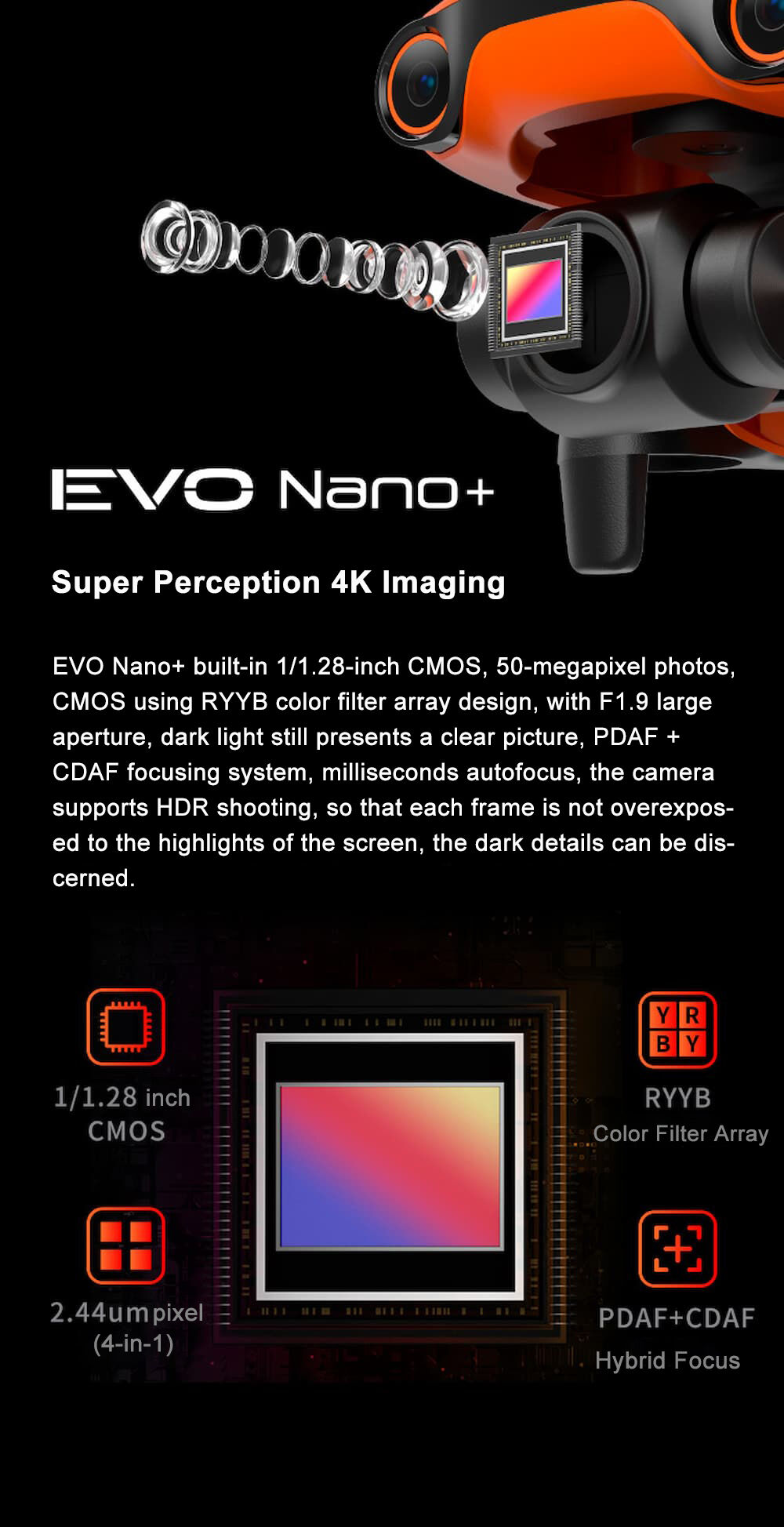 Autel Evo 2 Ii 8k Commercial Drones 50mp Camera Autel Drone Autel Evo 2 ...