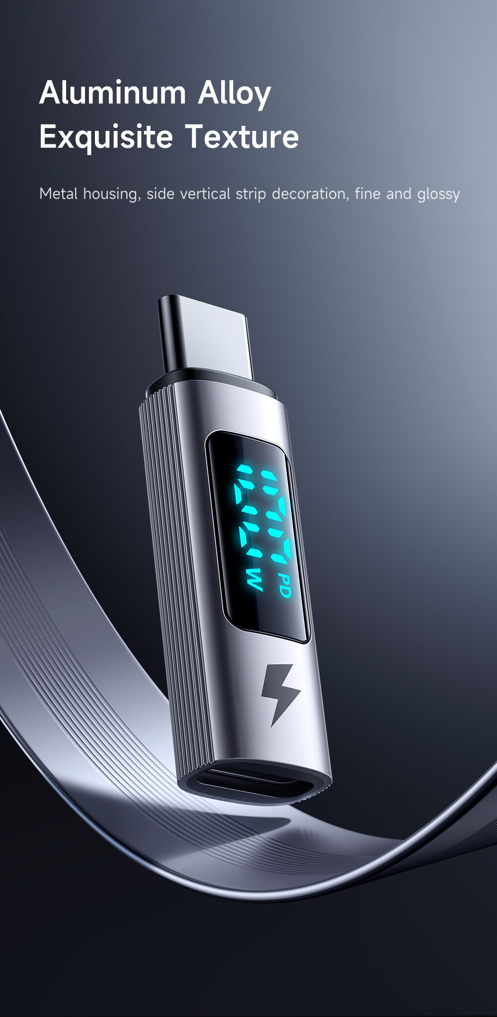 Buy Wholesale China Mcdodo 609 Fast Charge 100w Usb-c Digital Display Pd Power Adapter For ...