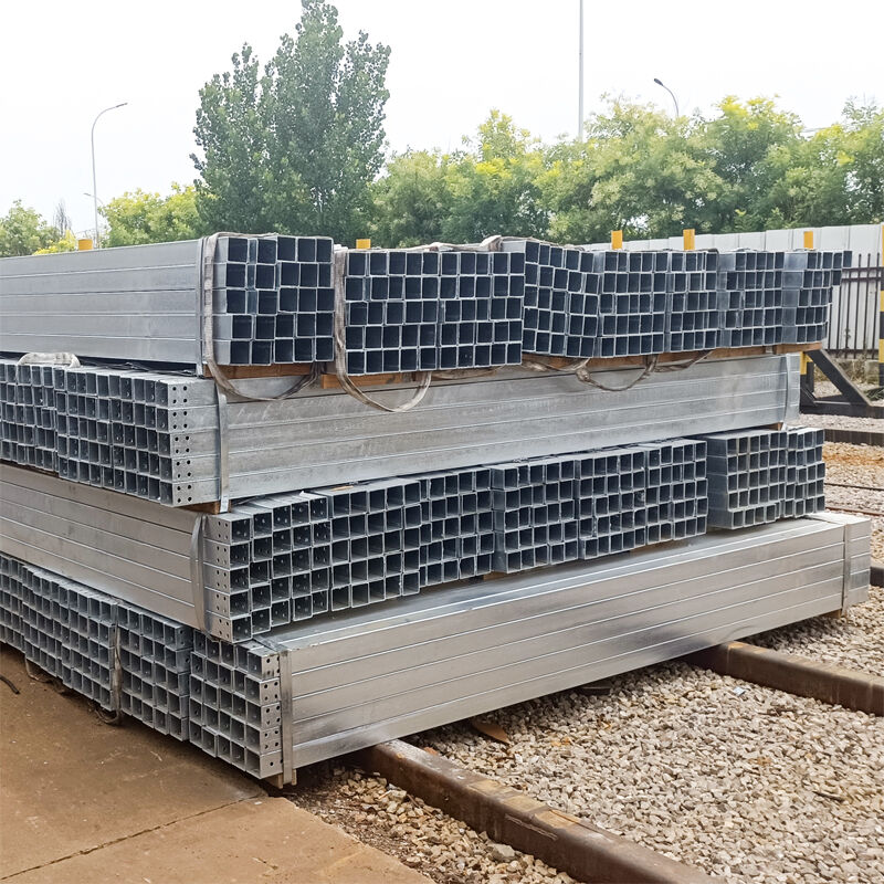 100mm Galvanised Steel Box Section Hollow Structural Steel Tube - China ...