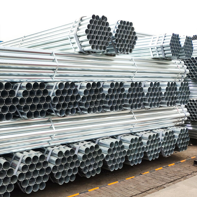 Buy Wholesale China Anti-corrosion Galvanized Round Pipe Hot-dip Galva ...