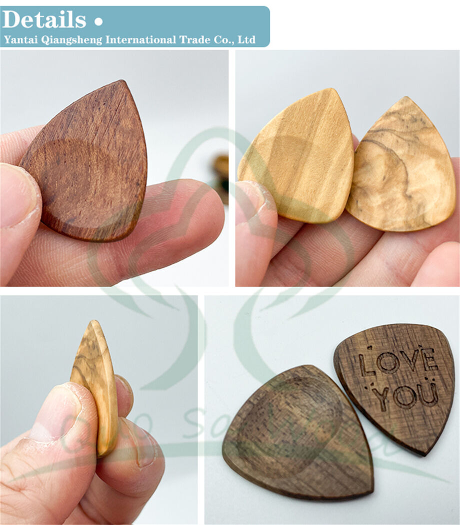 Buy Wholesale China Custom Wooden Guitar Picks 2.4-2.8mm High Quality ...