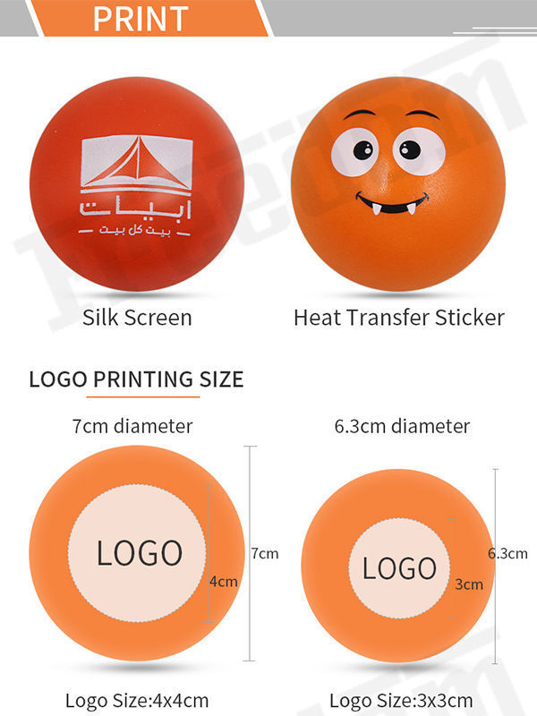 Customized Logo Squeeze Pu Stress Ball Anti Stress Relief Ball - Buy ...