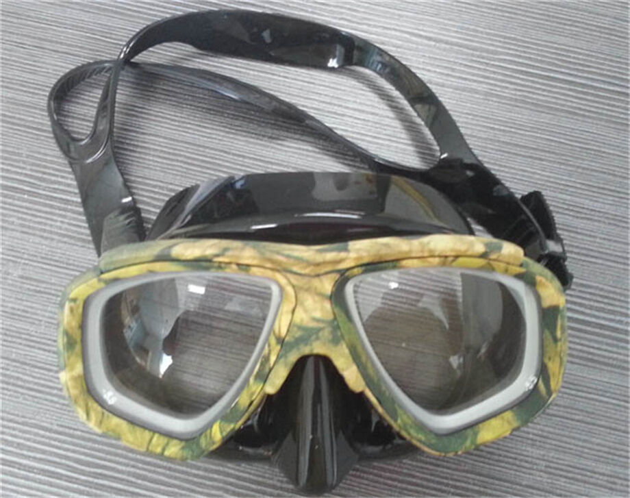 Spear-fishing Diving Mask With Camouflage Water Transfer Printing For ...