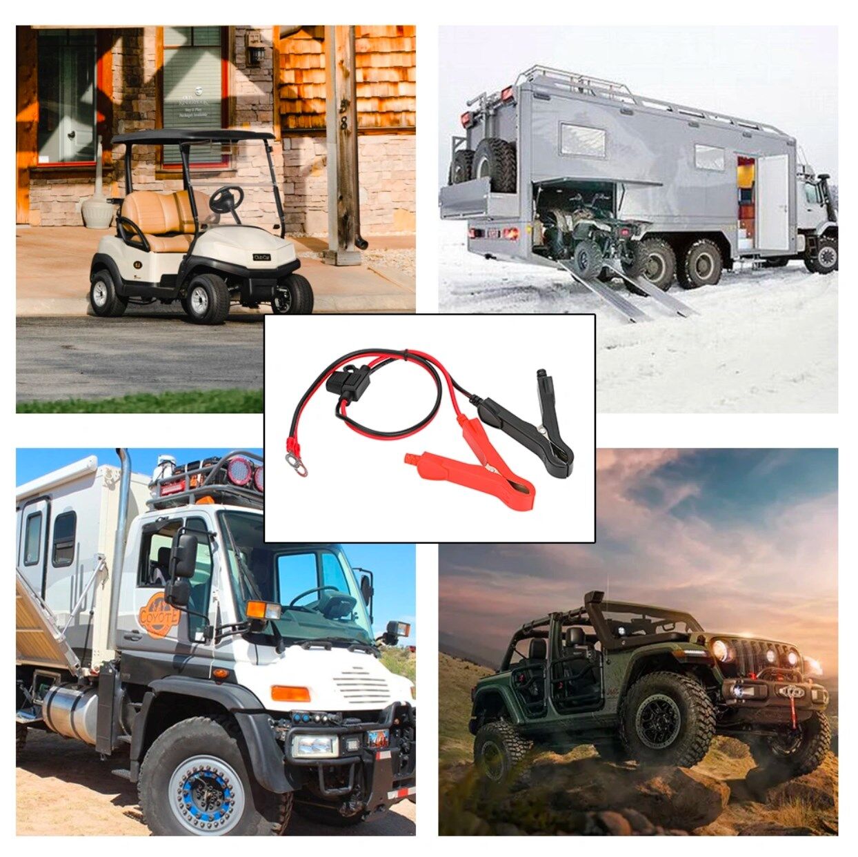 Buy Wholesale China Crocodile Clip Leads Battery Extension Cable - Oem ...