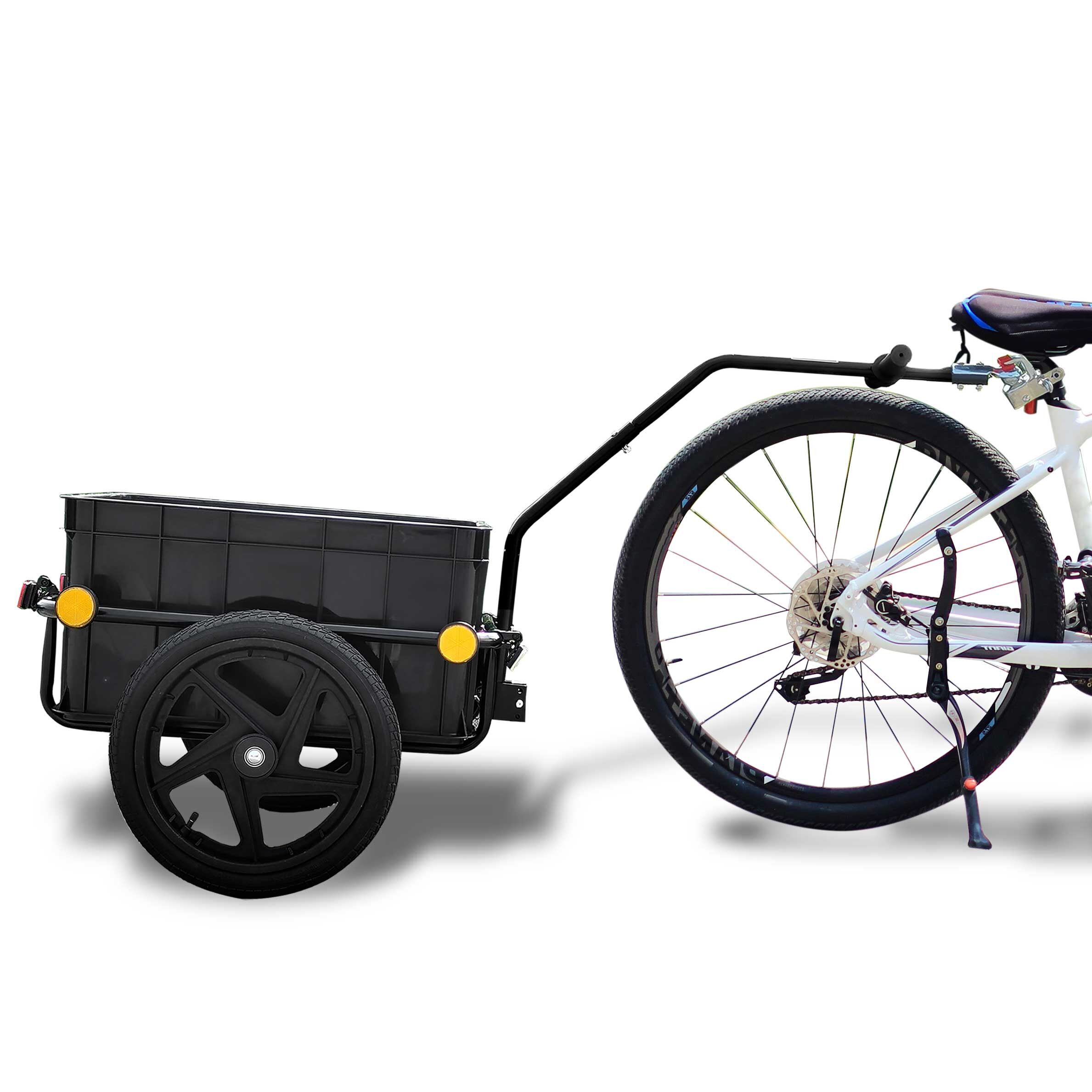 Buy Wholesale China Folded Cargo Bike Bicycle Trailer With Removable ...