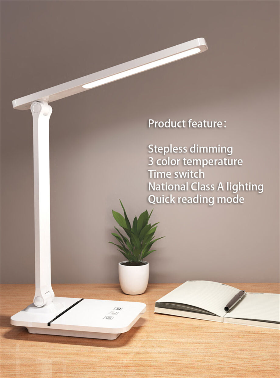 Modern Led Eye Protection Portable Desk Light Rechargeable Foldable ...