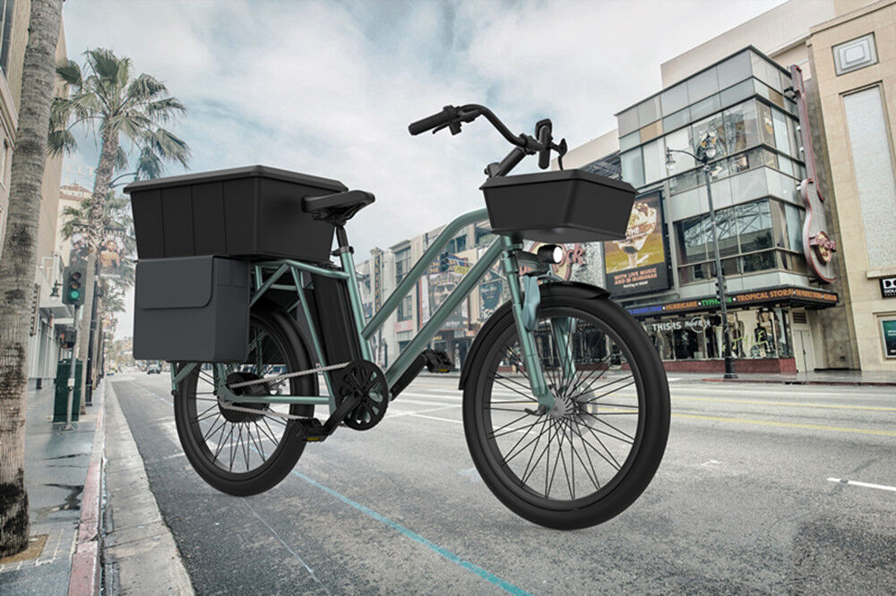 Buy Wholesale China E-cargo Outdoor Camping Bike Folding Electronic ...