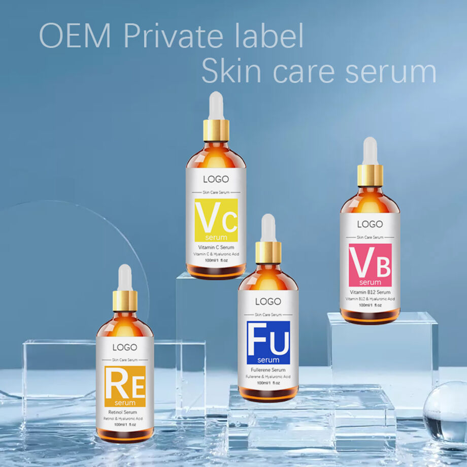 Private Label Hyaluronic Acid Facial Skin Care Anti Aging Niacinamide Whitening Brightening ...