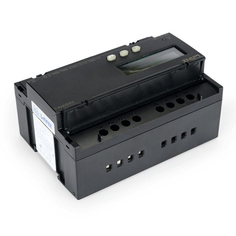 Three Phase Din Rail Mounted Energy Meter Watt Hour Meter With Modbus ...