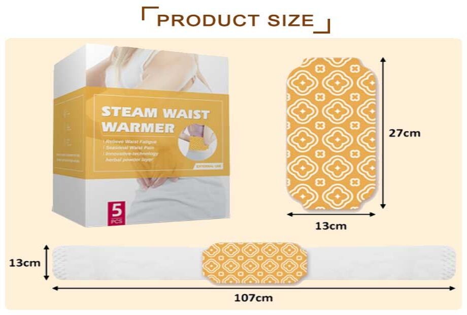 Hot Sale Patch Steam Self Heating Heat Patch For Menstrual Cramps Waist ...