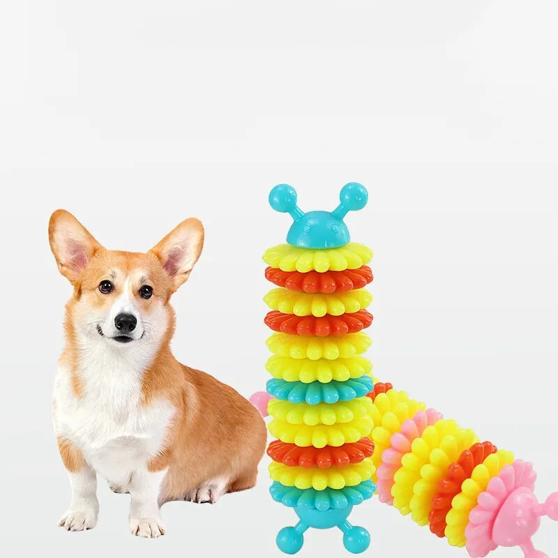 Manufacturer Wholesale Clean Teeth Feeder Dog Tpr Chew Toys Caterpillar ...