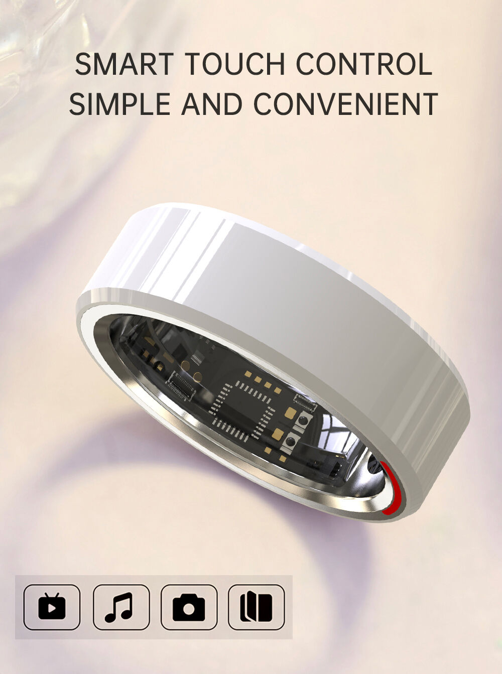 Buy Wholesale China Factory Wholesale White Nano Ceramic Smart Rings ...