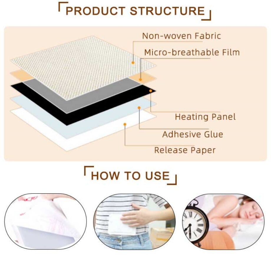 Oem Private Label Instant Portable Body Warmer Patch Heating Pads - Buy ...