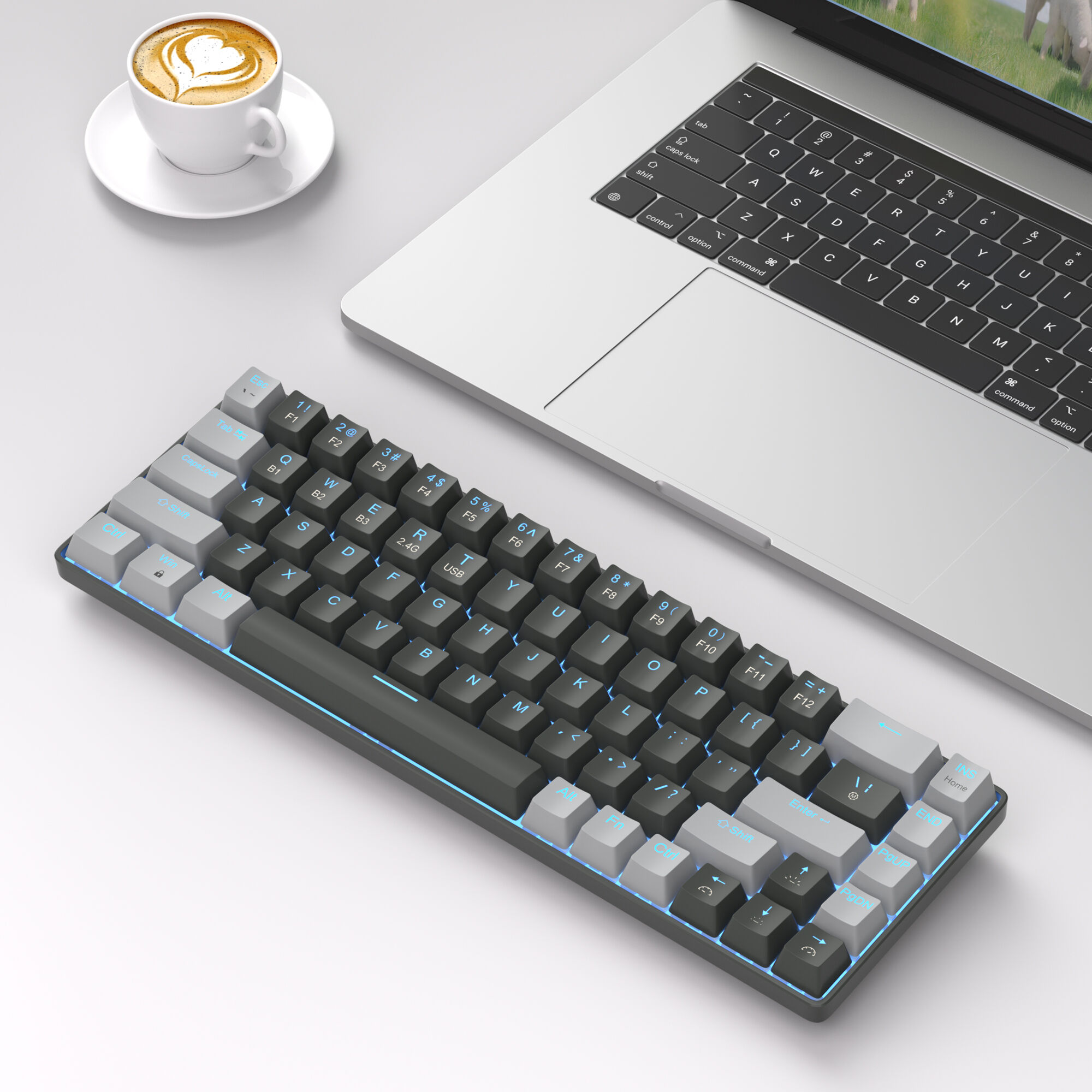 Buy Wholesale China Magegee Mk-box Plus 60% Wireless Mechanical ...