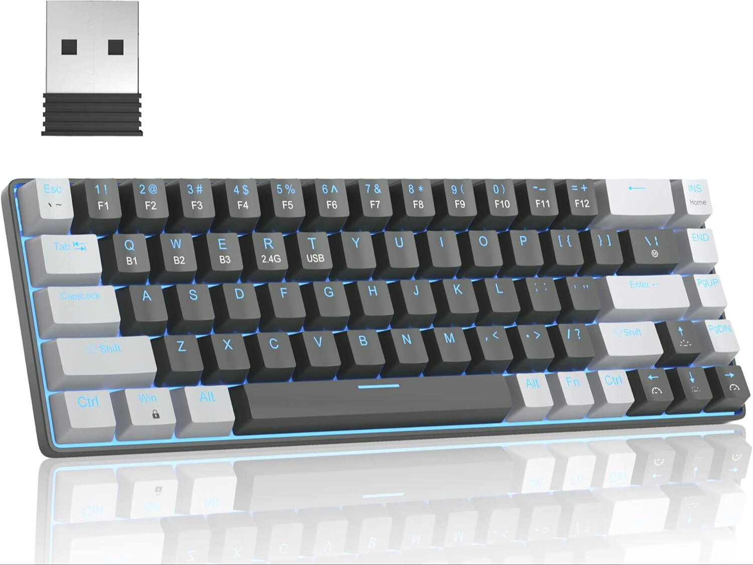 Buy Wholesale China Magegee Mk-box Plus 60% Wireless Mechanical ...