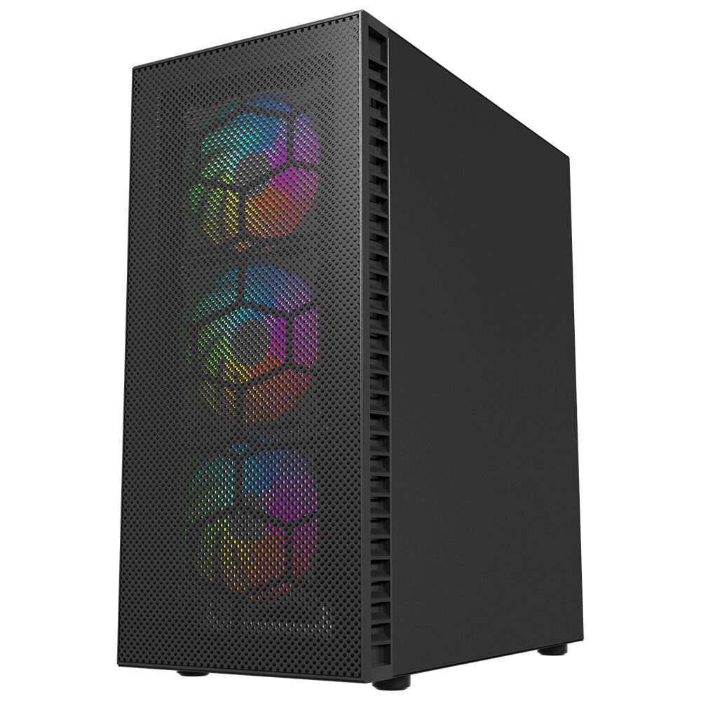 Powercase Oem Metal Mesh Design Atx Case Magnetic Dust Filter Pc Gaming ...