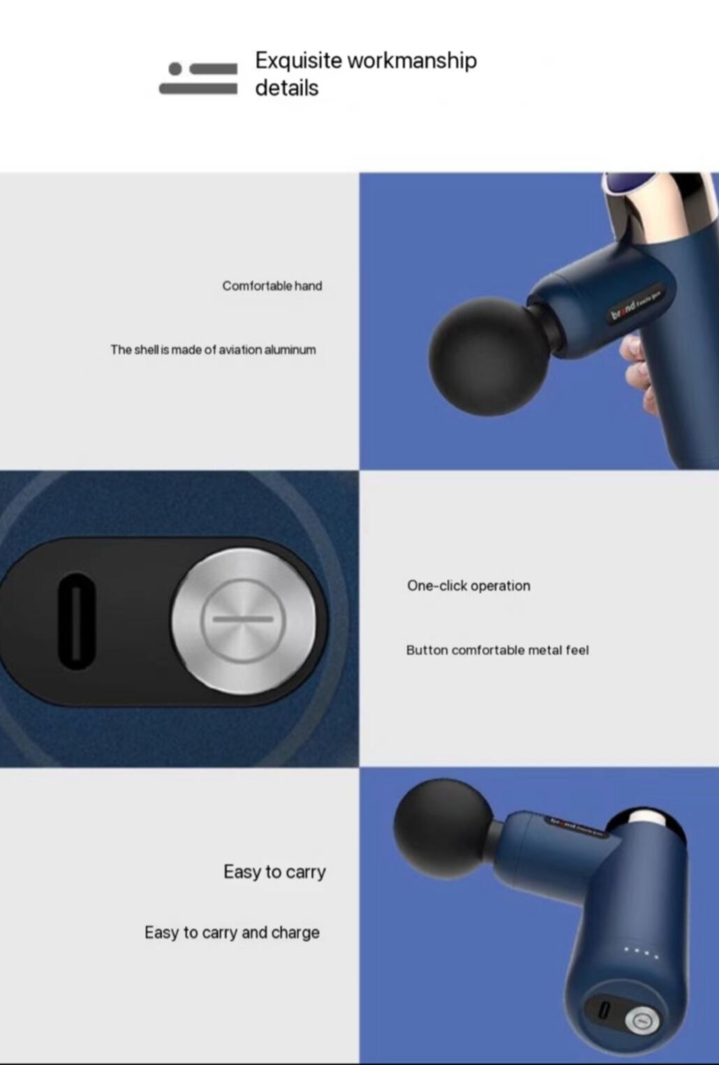 Buy Wholesale China Handheld Portable Brushless Motor Sports Deep ...