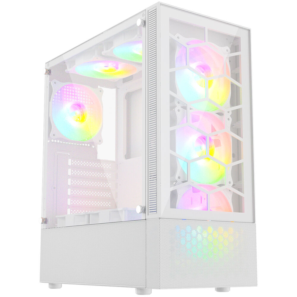 Powercase Oem Tempered Glass Cabinet Pc Gaming Abs Plastic Gaming Pc ...