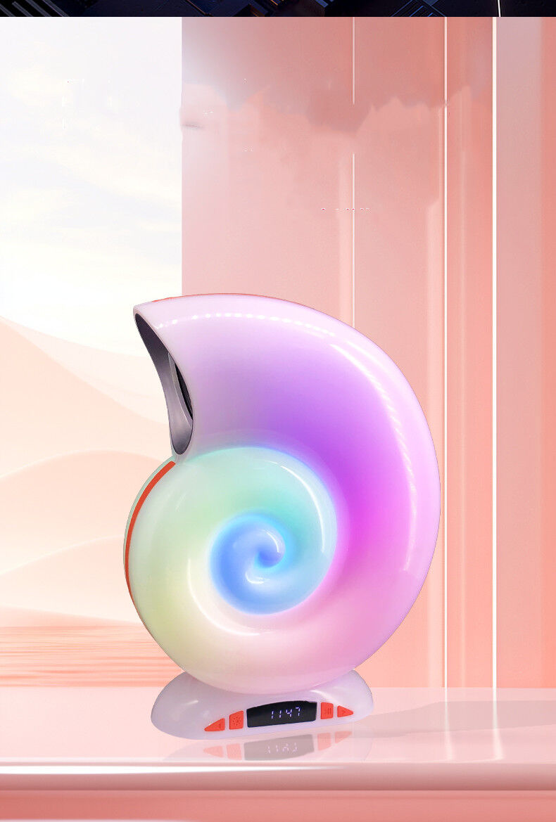 Colorful Led Portable Conch Speaker Wireless Speaker Bt Portable Active ...