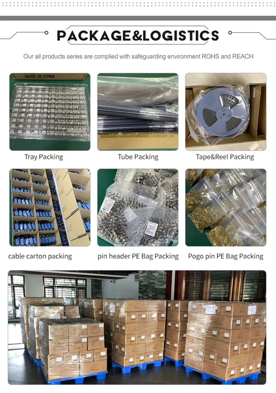 Custom Spring Pogo Pin 2.5mm Spring Pogo Pin L20.2mm Gold Plated For 2 ...